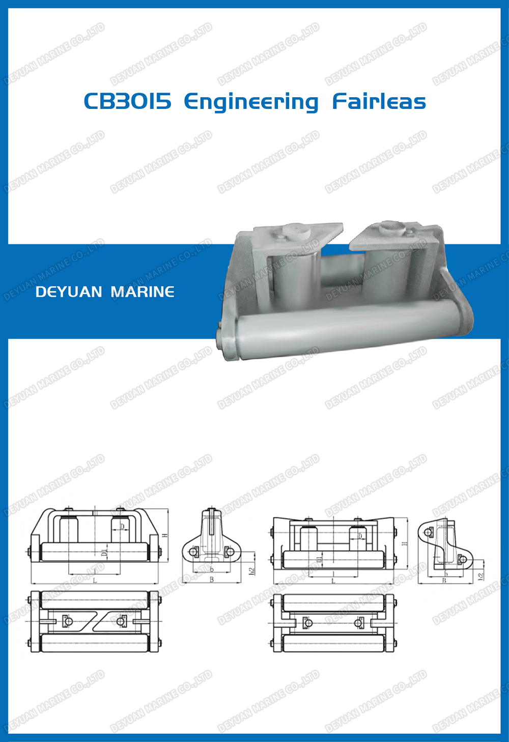 CB3015 Engineering Fairlead for Dredger from China manufacturer - China ...