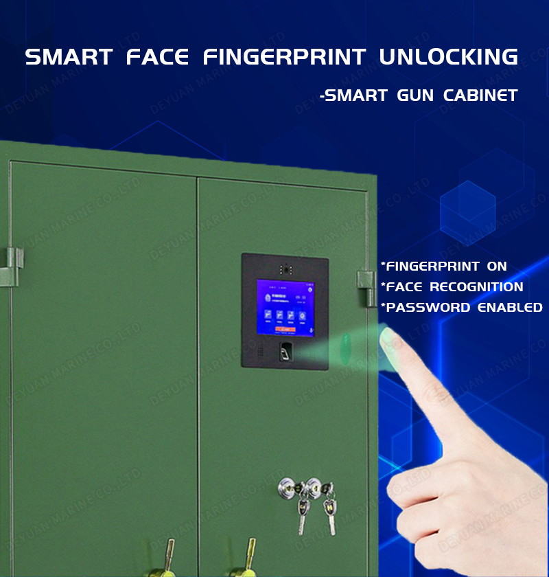 Double Door Smart Rifle or Pistol Gun Safe Cabinet from China ...