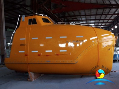 SOLAS Approval 4.9M Freefall Lifeboat With Launching Davit from China ...